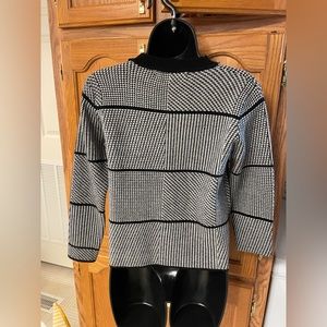 Haute Rogue | Sweaters | Haute Rogue Black And White Houndstooth ...